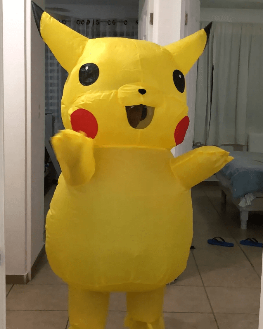 Pikachu Inflatable Costume - Pokemon Store